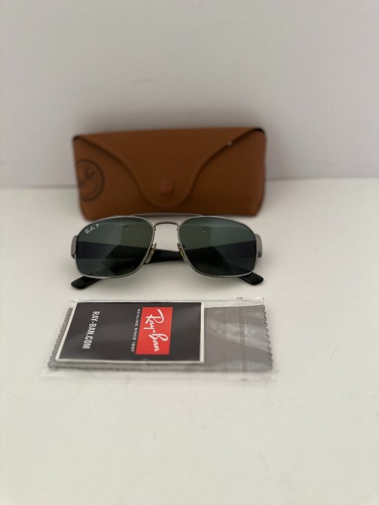 Accessories | Ray Ban Gunmetal Polarized Gray Lens Sunglasses Rb3437 ...